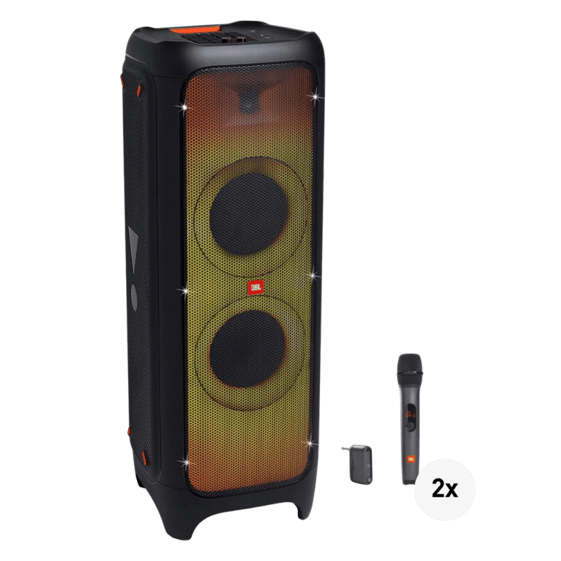 JBL Partybox 1000 + 2 microfoons - Event Gear