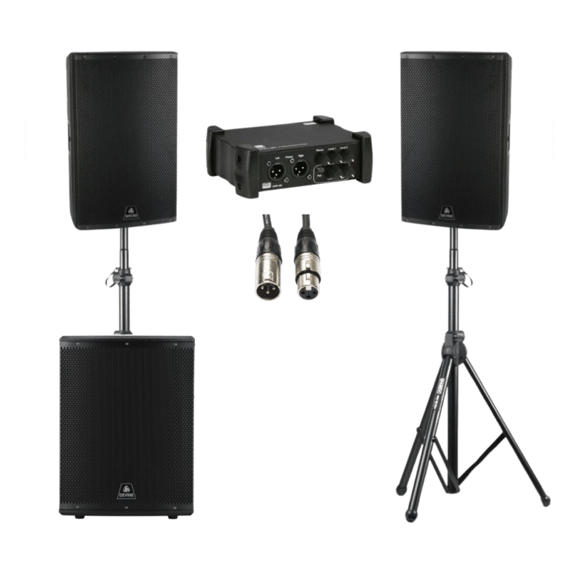 Geluidsinstallatie huren - Event Gear